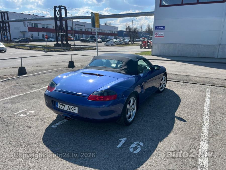 Blue Porsche Boxster 1999 in Tallinn, with an engine capacity of 3.20 L and mileage of 144 thousand km for 9999 €, photo 5 on AUTOMOTO.COM.LV