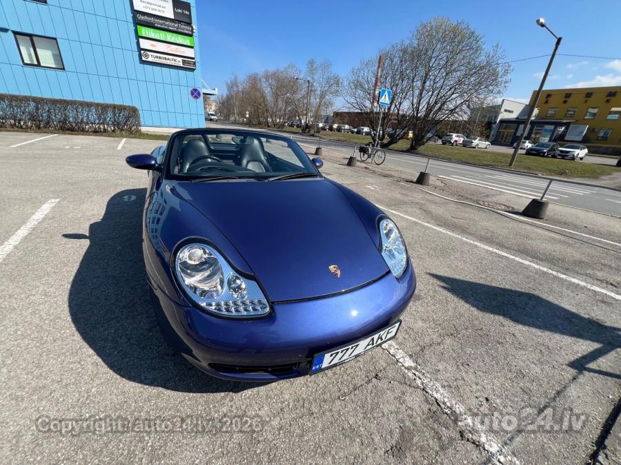Blue Porsche Boxster 1999 in Tallinn, with an engine capacity of 3.20 L and mileage of 144 thousand km for 9999 €, photo 9 on AUTOMOTO.COM.LV