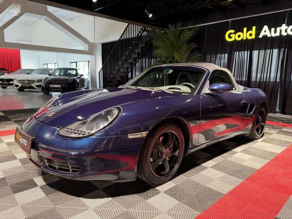 Blue Porsche Boxster 2000 in Vilnius, with an engine capacity of 2.69 L and mileage of 189 thousand km for 10500 €, photo 1 on AUTOMOTO.COM.LV