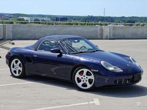 Blue Porsche Boxster 2001 in Vilnius, with an engine capacity of 3.18 L and mileage of 175 thousand km for 12600 €, photo  on AUTOMOTO.COM.LV