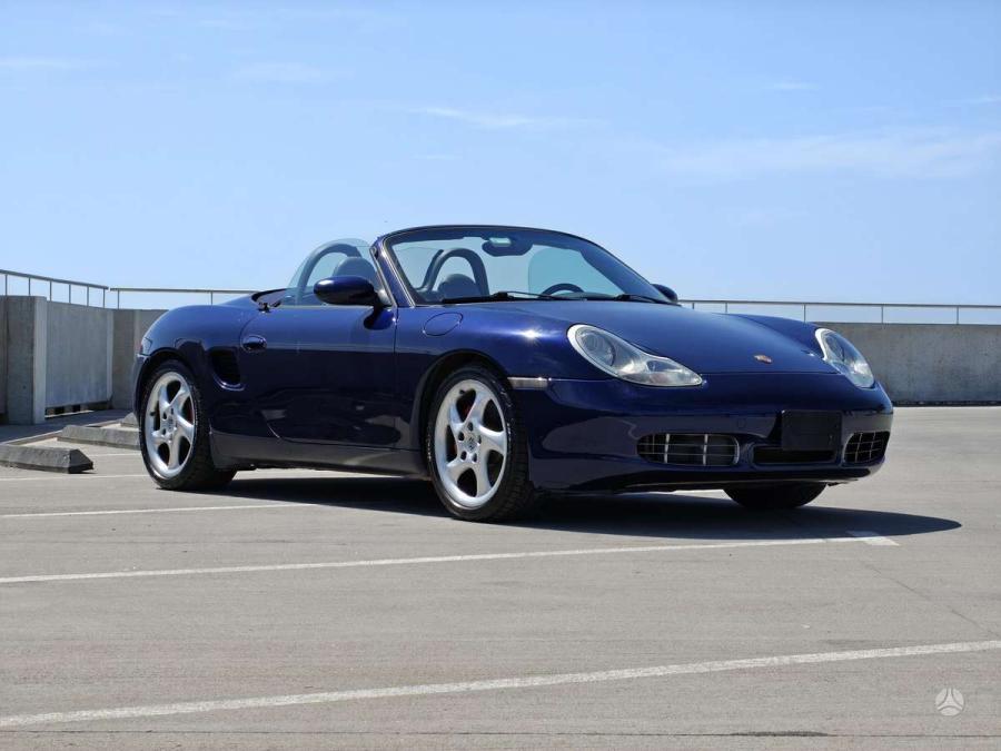 Blue Porsche Boxster 2001 in Vilnius, with an engine capacity of 3.18 L and mileage of 175 thousand km for 12600 €, photo 8 on AUTOMOTO.COM.LV