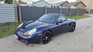 Zils Porsche Boxster 2002 Rīga, ar dzinēja tilpumu 3.20 L un nobraukumu 135 tūkst. km par 16000 €, foto 10 vietnē AUTOMOTO.COM.LV