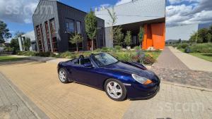 Blue Porsche Boxster 2002 in Riga, with an engine capacity of 3.20 L and mileage of 136 thousand km for 16000 €, photo  on AUTOMOTO.COM.LV
