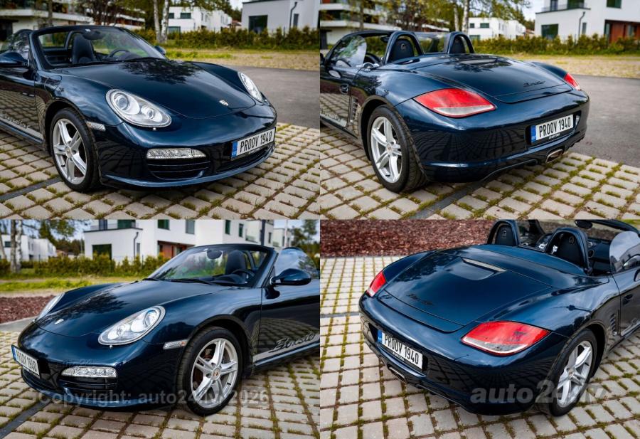 Zils Porsche Boxster 2012 Tallina, ar dzinēja tilpumu 2.90 L un nobraukumu 147 tūkst. km par 24790 €, foto 12 vietnē AUTOMOTO.COM.LV