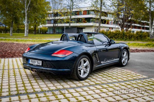 Porsche Boxster 2012 in Tallinn on AUTOMOTO.COM.LV Blue Porsche Boxster 2012 in Tallinn, with an engine capacity of 2.90 L and mileage of 147 thousand km for 23990 €, photo 6 on AUTOMOTO.COM.LV