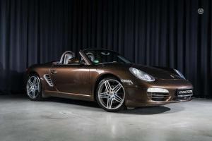 Brūns Porsche Boxster 2009 Viļņa, ar dzinēja tilpumu 2.89 L un nobraukumu 63 tūkst. km par 35000 €, foto 4 vietnē AUTOMOTO.COM.LV