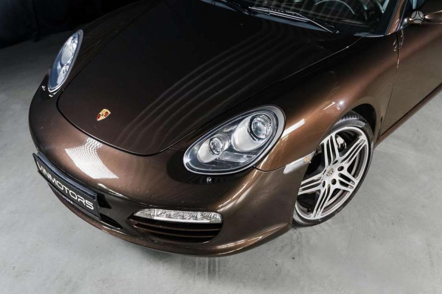 Brūns Porsche Boxster 2009 Viļņa, ar dzinēja tilpumu 2.89 L un nobraukumu 63 tūkst. km par 35000 €, foto 12 vietnē AUTOMOTO.COM.LV