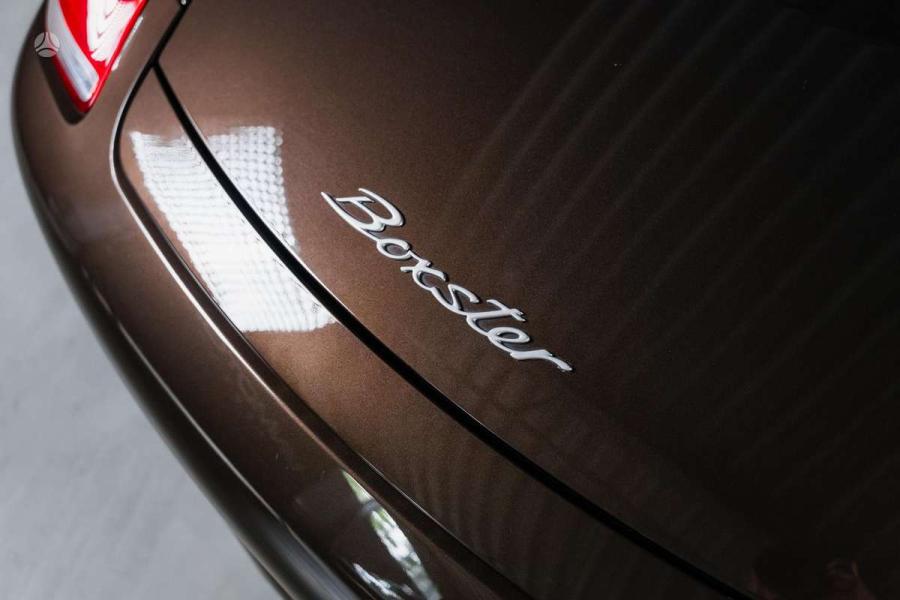 Brūns Porsche Boxster 2009 Viļņa, ar dzinēja tilpumu 2.89 L un nobraukumu 63 tūkst. km par 35000 €, foto 13 vietnē AUTOMOTO.COM.LV