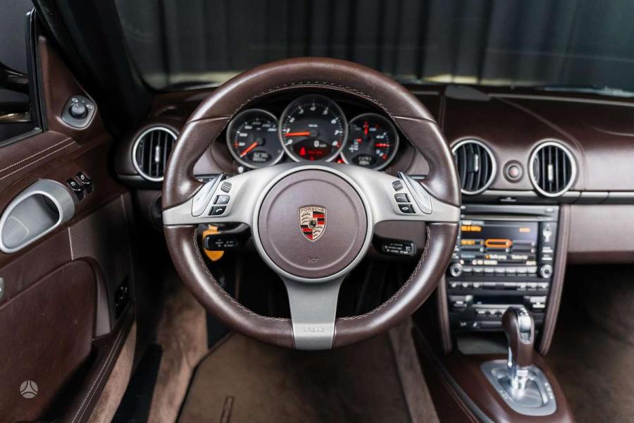 Brūns Porsche Boxster 2009 Viļņa, ar dzinēja tilpumu 2.89 L un nobraukumu 63 tūkst. km par 35000 €, foto 26 vietnē AUTOMOTO.COM.LV