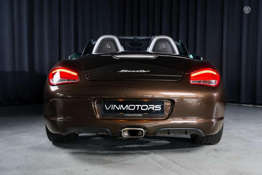 Brown Porsche Boxster 2009 in Vilnius, with an engine capacity of 2.89 L and mileage of 63 thousand km for 34000 €, photo 7 on AUTOMOTO.COM.LV
