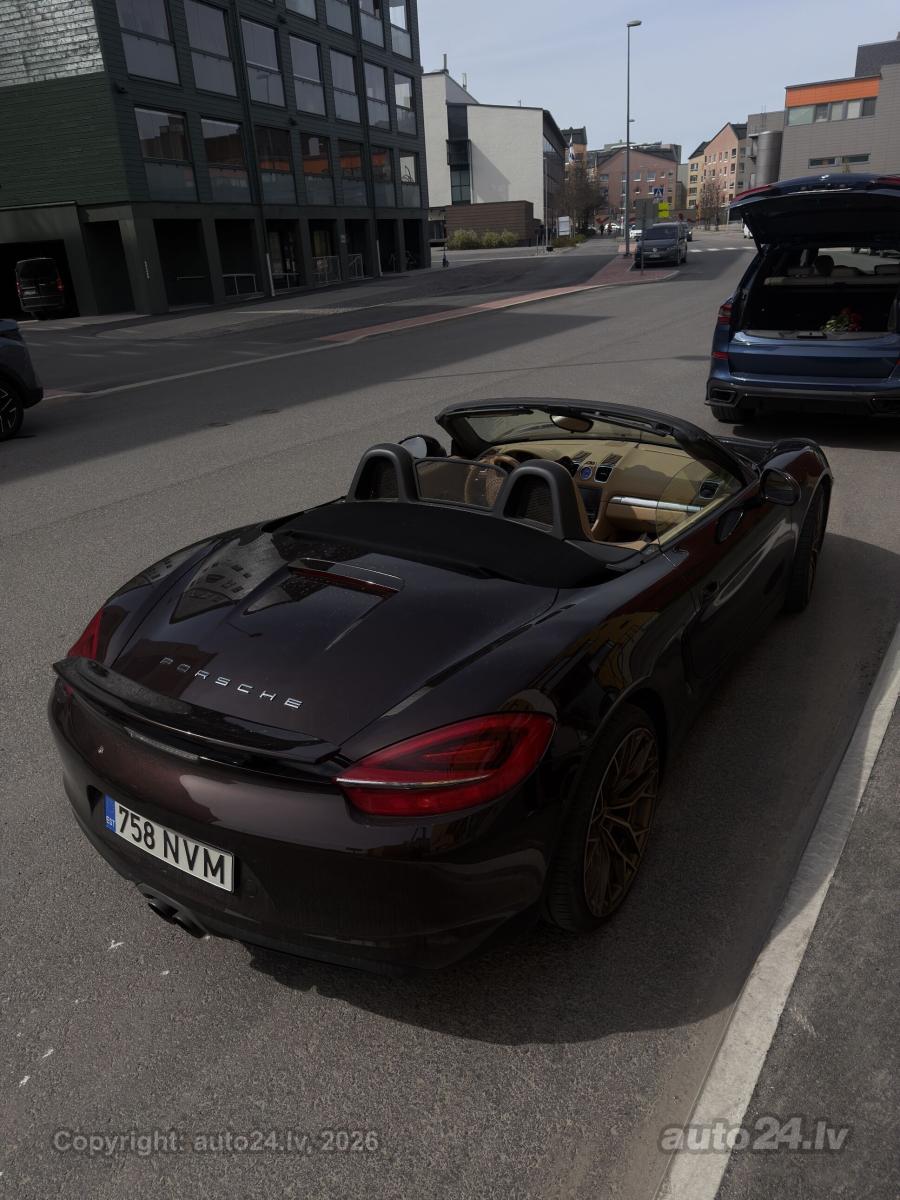 Brūns Porsche Boxster 2012 Tallina, ar dzinēja tilpumu 2.70 L un nobraukumu 251 tūkst. km par 39900 €, foto 8 vietnē AUTOMOTO.COM.LV