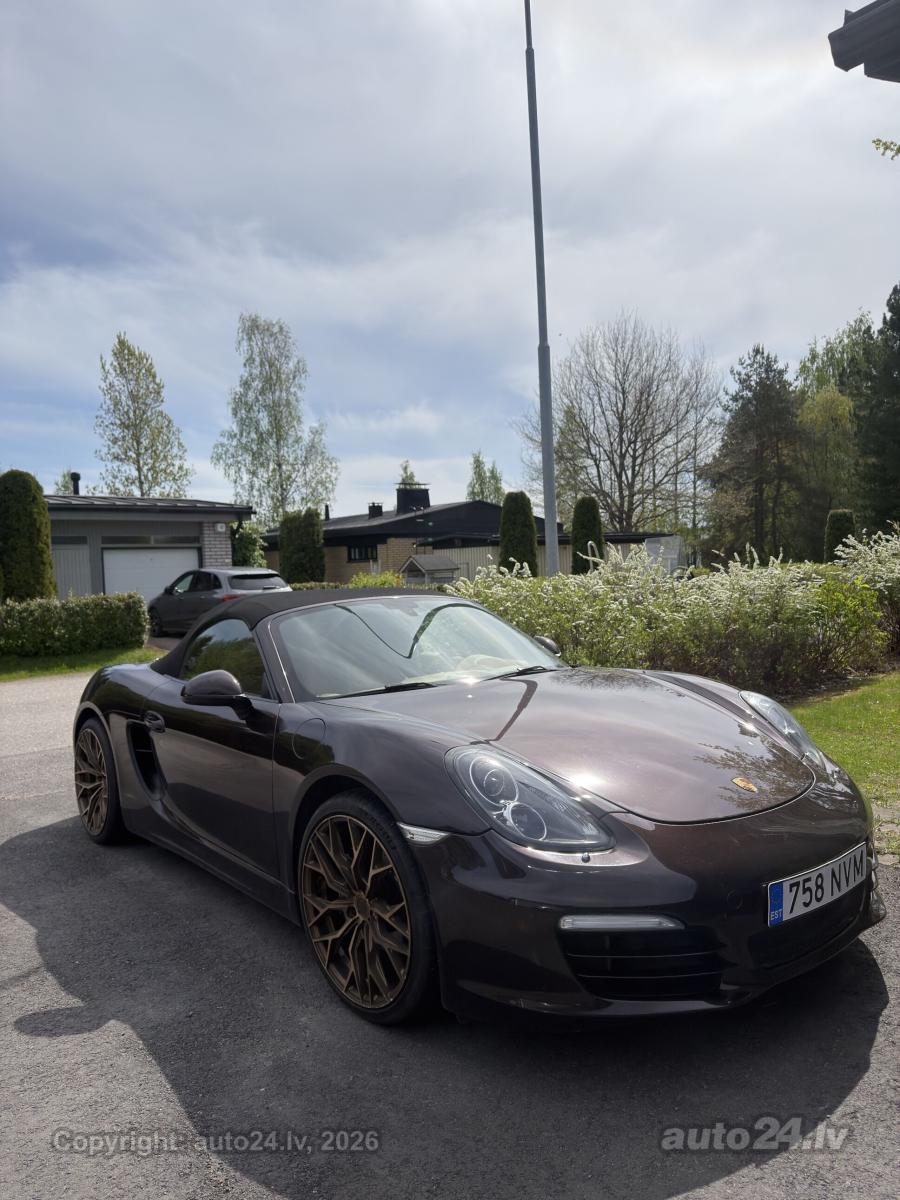 Brūns Porsche Boxster 2012 Tallina, ar dzinēja tilpumu 2.70 L un nobraukumu 251 tūkst. km par 39900 €, foto 13 vietnē AUTOMOTO.COM.LV