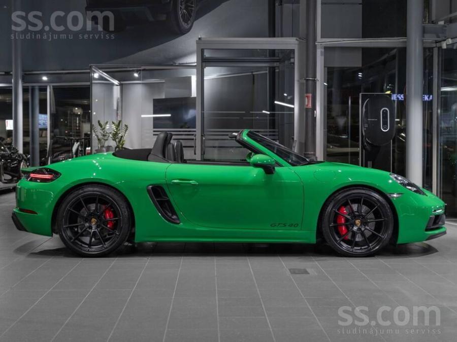 Zaļš Porsche Boxster 2022 Rīga, ar dzinēja tilpumu 4.00 L un nobraukumu 42 tūkst. km par 79900 €, foto 8 vietnē AUTOMOTO.COM.LV