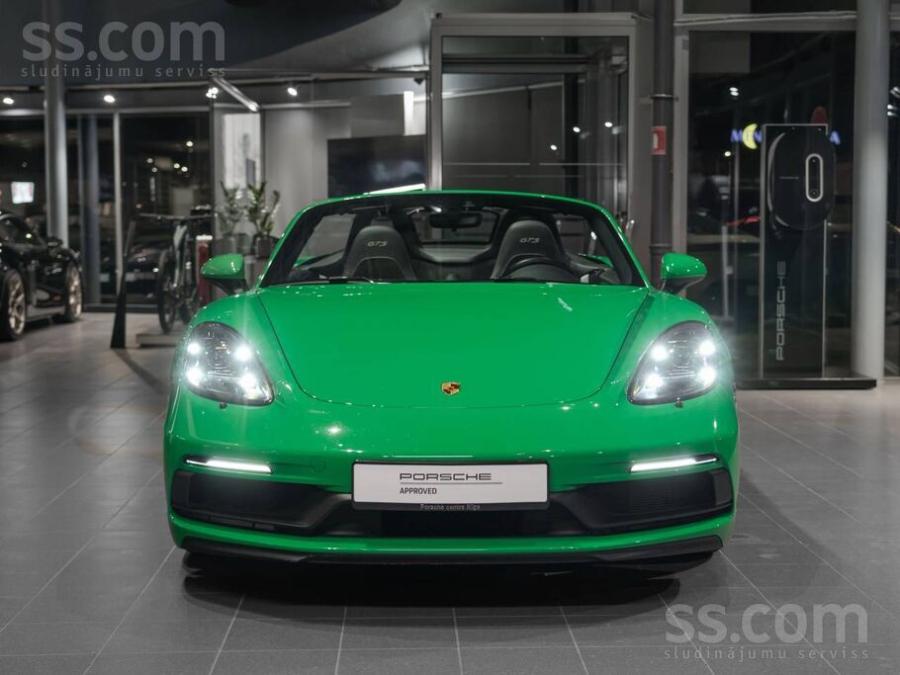 Zaļš Porsche Boxster 2022 Rīga, ar dzinēja tilpumu 4.00 L un nobraukumu 42 tūkst. km par 79900 €, foto 9 vietnē AUTOMOTO.COM.LV
