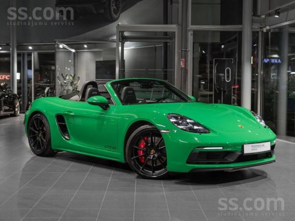 Green Porsche Boxster 2022 in Riga, with an engine capacity of 4.00 L and mileage of 42 thousand km for 79900 €, photo 9 on AUTOMOTO.COM.LV