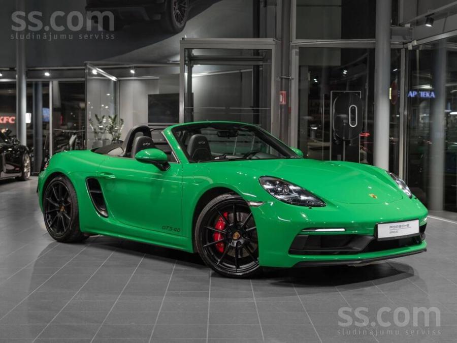 Zaļš Porsche Boxster 2022 Rīga, ar dzinēja tilpumu 4.00 L un nobraukumu 42 tūkst. km par 79900 €, foto 10 vietnē AUTOMOTO.COM.LV