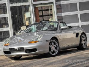 Grey Porsche Boxster 1997 in Jurmala, with an engine capacity of 2.50 L and mileage of 117 thousand km for 12990 €, photo 2 on AUTOMOTO.COM.LV