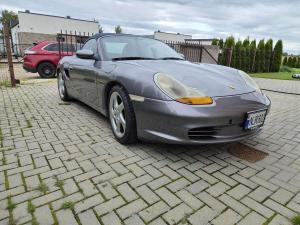 Grey Porsche Boxster 2001 in Kaunas, with an engine capacity of 2.69 L and mileage of 188 thousand km for 10900 €, photo  on AUTOMOTO.COM.LV