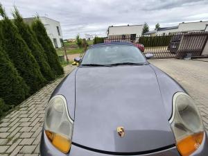Grey Porsche Boxster 2001 in Kaunas, with an engine capacity of 2.69 L and mileage of 188 thousand km for 10900 €, photo 15 on AUTOMOTO.COM.LV
