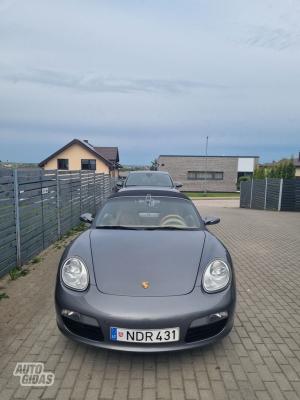 Pelēks Porsche Boxster 2008 Klaipėda, ar dzinēja tilpumu 2.70 L un nobraukumu 191 tūkst. km par 19000 €, foto 5 vietnē AUTOMOTO.COM.LV