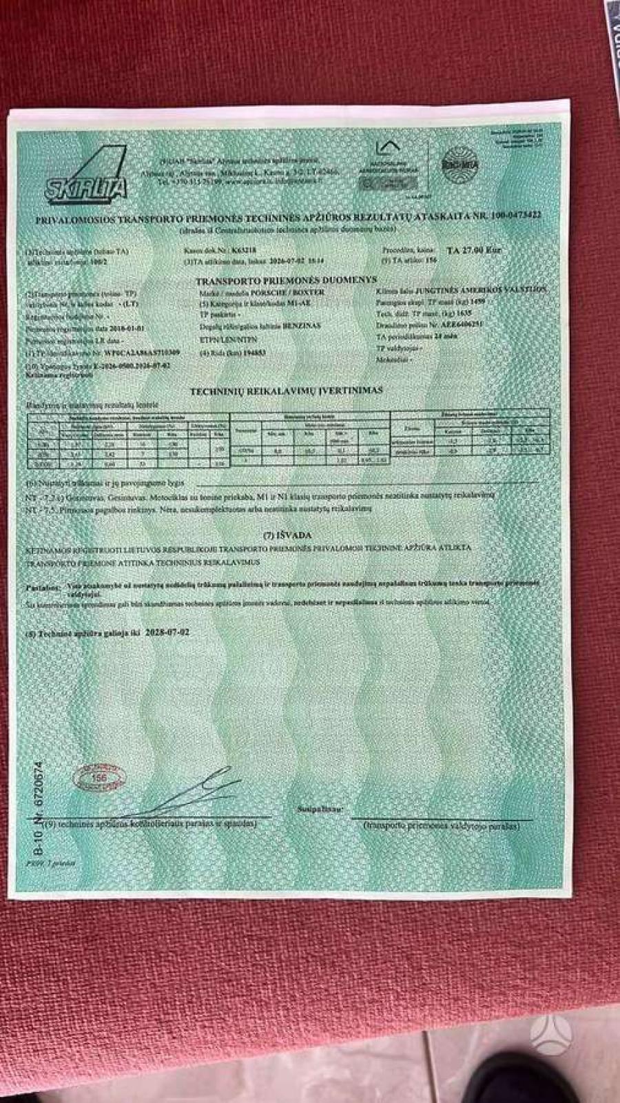 Pelēks Porsche Boxster 2010 Alīta, ar dzinēja tilpumu 2.90 L un nobraukumu 194 tūkst. km par 21900 €, foto 17 vietnē AUTOMOTO.COM.LV