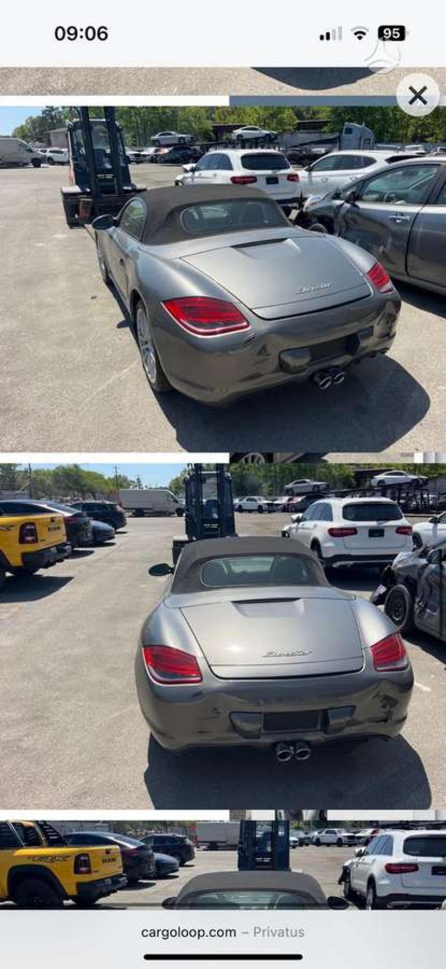 Pelēks Porsche Boxster 2010 Alīta, ar dzinēja tilpumu 2.90 L un nobraukumu 194 tūkst. km par 21900 €, foto 20 vietnē AUTOMOTO.COM.LV