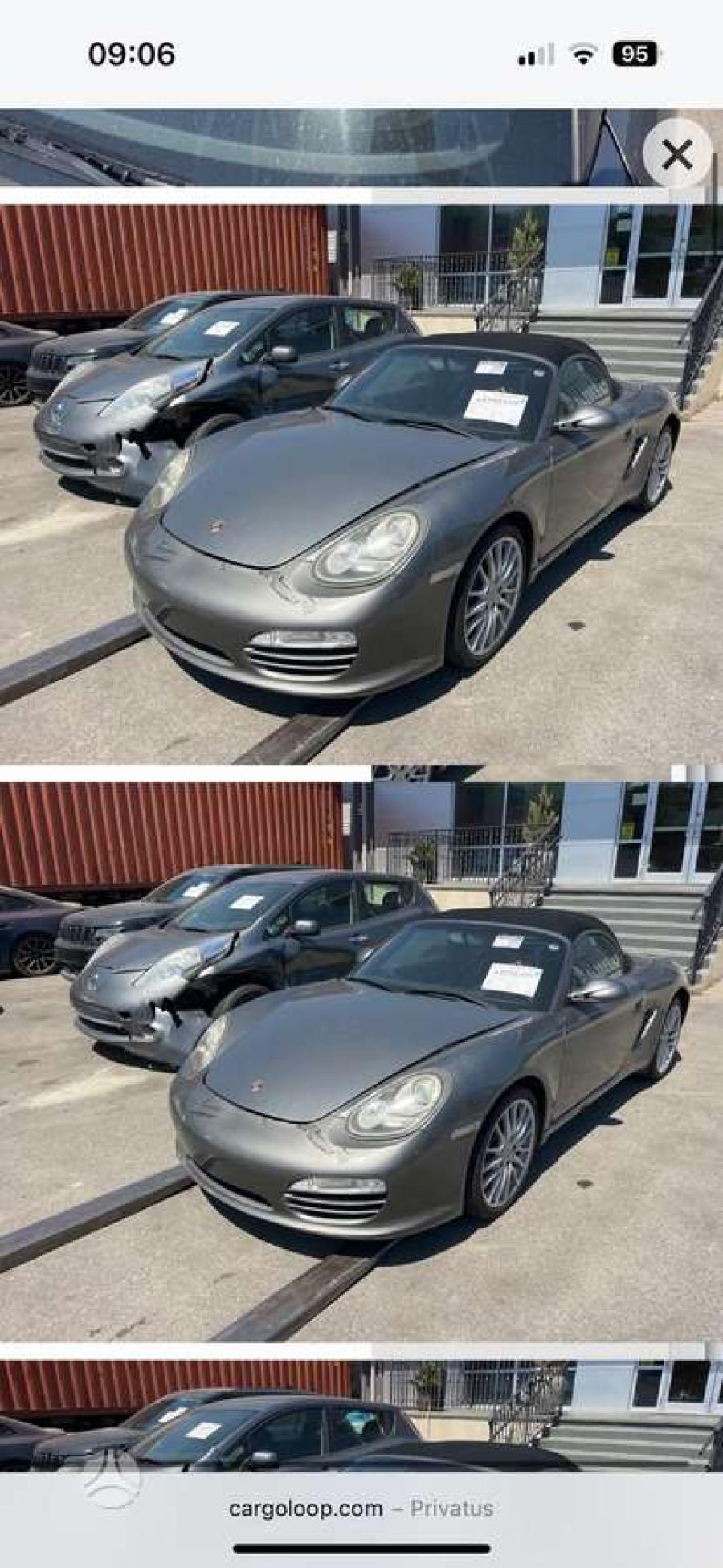Pelēks Porsche Boxster 2010 Alīta, ar dzinēja tilpumu 2.90 L un nobraukumu 194 tūkst. km par 21900 €, foto 22 vietnē AUTOMOTO.COM.LV