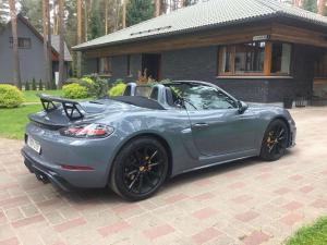 Grey Porsche Boxster 2017 in Tartu, with an engine capacity of 2.00 L and mileage of 75 thousand km for 58000 €, photo 7 on AUTOMOTO.COM.LV