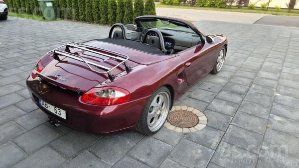 Red Porsche Boxster 1997 in Riga, with an engine capacity of 2.70 L and mileage of 160 thousand km for 15000 €, photo 5 on AUTOMOTO.COM.LV