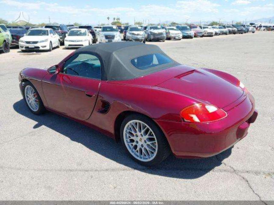 Sarkans Porsche Boxster 2000 Klaipėda, ar dzinēja tilpumu 0.00 L un nobraukumu 134 tūkst. km par 4600 €, foto 4 vietnē AUTOMOTO.COM.LV