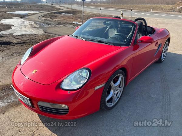 Sarkans Porsche Boxster 2008 Tallina, ar dzinēja tilpumu 3.40 L un nobraukumu 105 tūkst. km par 22900 €, foto 3 vietnē AUTOMOTO.COM.LV
