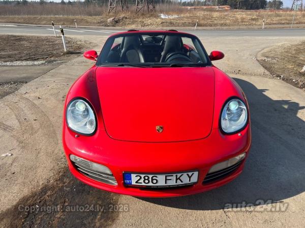Sarkans Porsche Boxster 2008 Tallina, ar dzinēja tilpumu 3.40 L un nobraukumu 105 tūkst. km par 22900 €, foto 4 vietnē AUTOMOTO.COM.LV