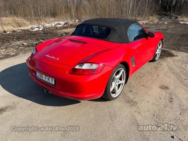 Sarkans Porsche Boxster 2008 Tallina, ar dzinēja tilpumu 3.40 L un nobraukumu 105 tūkst. km par 22900 €, foto 7 vietnē AUTOMOTO.COM.LV