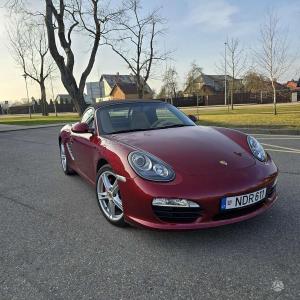 Red Porsche Boxster 2010 in Ukmerge, with an engine capacity of 3.44 L and mileage of 19 thousand km for 29999 €, photo 17 on AUTOMOTO.COM.LV