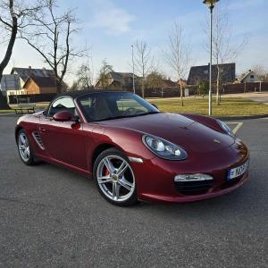Red Porsche Boxster 2010 in Ukmerge, with an engine capacity of 3.44 L and mileage of 19 thousand km for 29999 €, photo 18 on AUTOMOTO.COM.LV