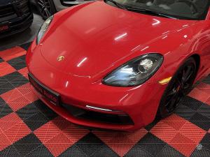 Sarkans Porsche Boxster 2018 Viļņa, ar dzinēja tilpumu 2.50 L un nobraukumu 53 tūkst. km par 59000 €, foto 8 vietnē AUTOMOTO.COM.LV