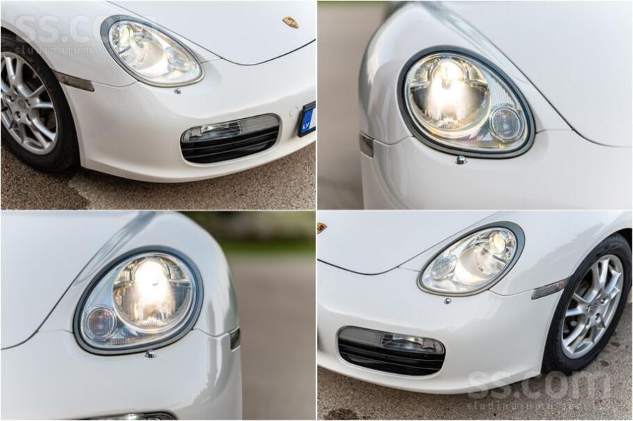 Balts Porsche Boxster 2007 Rīga, ar dzinēja tilpumu 2.70 L un nobraukumu 112 tūkst. km par 19999 €, foto 17 vietnē AUTOMOTO.COM.LV