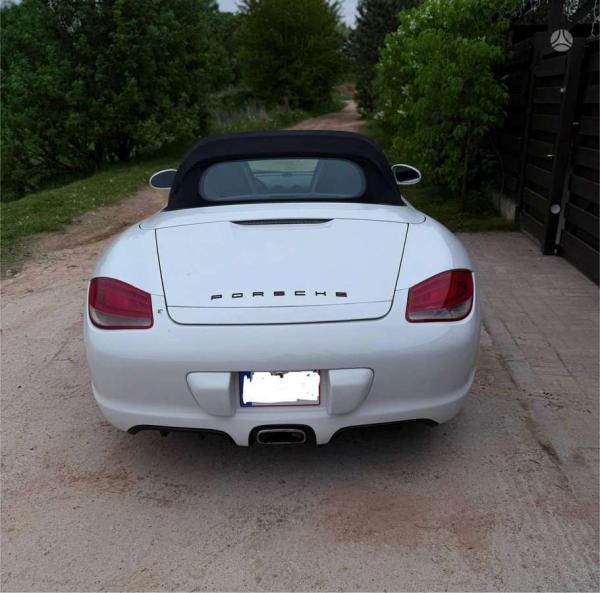 Balts Porsche Boxster 2009 Viļņa, ar dzinēja tilpumu 2.89 L un nobraukumu 210 tūkst. km par 20000 €, foto 5 vietnē AUTOMOTO.COM.LV