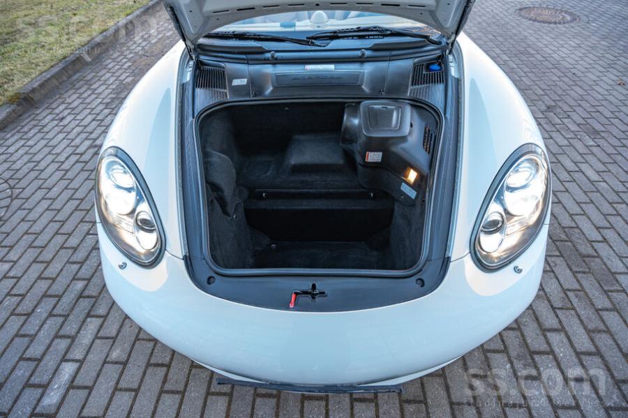 White Porsche Boxster 2010 in Riga, with an engine capacity of 2.90 L and mileage of 80 thousand km for 29000 €, photo 24 on AUTOMOTO.COM.LV