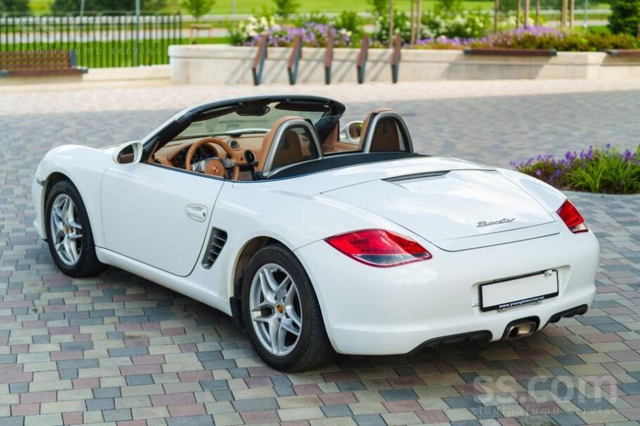 Balts Porsche Boxster 2010 Rīga, ar dzinēja tilpumu 2.90 L un nobraukumu 81 tūkst. km par 28000 €, foto 11 vietnē AUTOMOTO.COM.LV