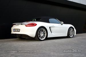 White Porsche Boxster 2015 in Tallinn, with an engine capacity of 2.70 L and mileage of 19 thousand km for 49999 €, photo 25 on AUTOMOTO.COM.LV