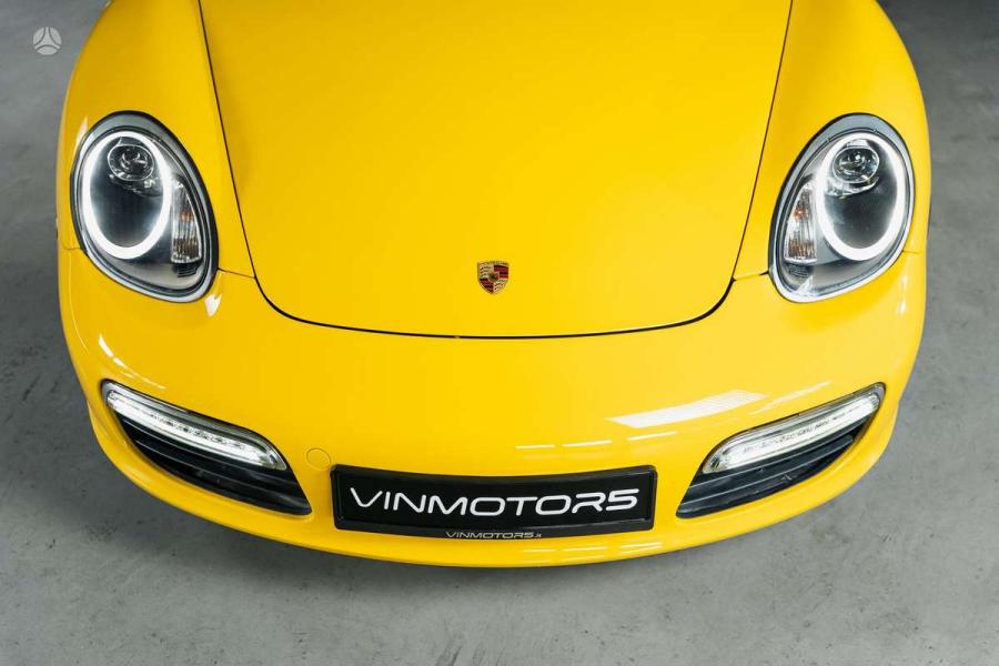 Dzeltens Porsche Boxster 2008 Viļņa, ar dzinēja tilpumu 2.69 L un nobraukumu 164 tūkst. km par 24500 €, foto 15 vietnē AUTOMOTO.COM.LV