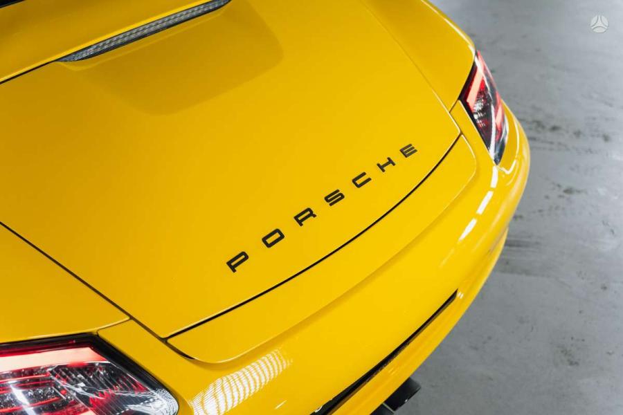 Dzeltens Porsche Boxster 2008 Viļņa, ar dzinēja tilpumu 2.69 L un nobraukumu 164 tūkst. km par 24500 €, foto 19 vietnē AUTOMOTO.COM.LV