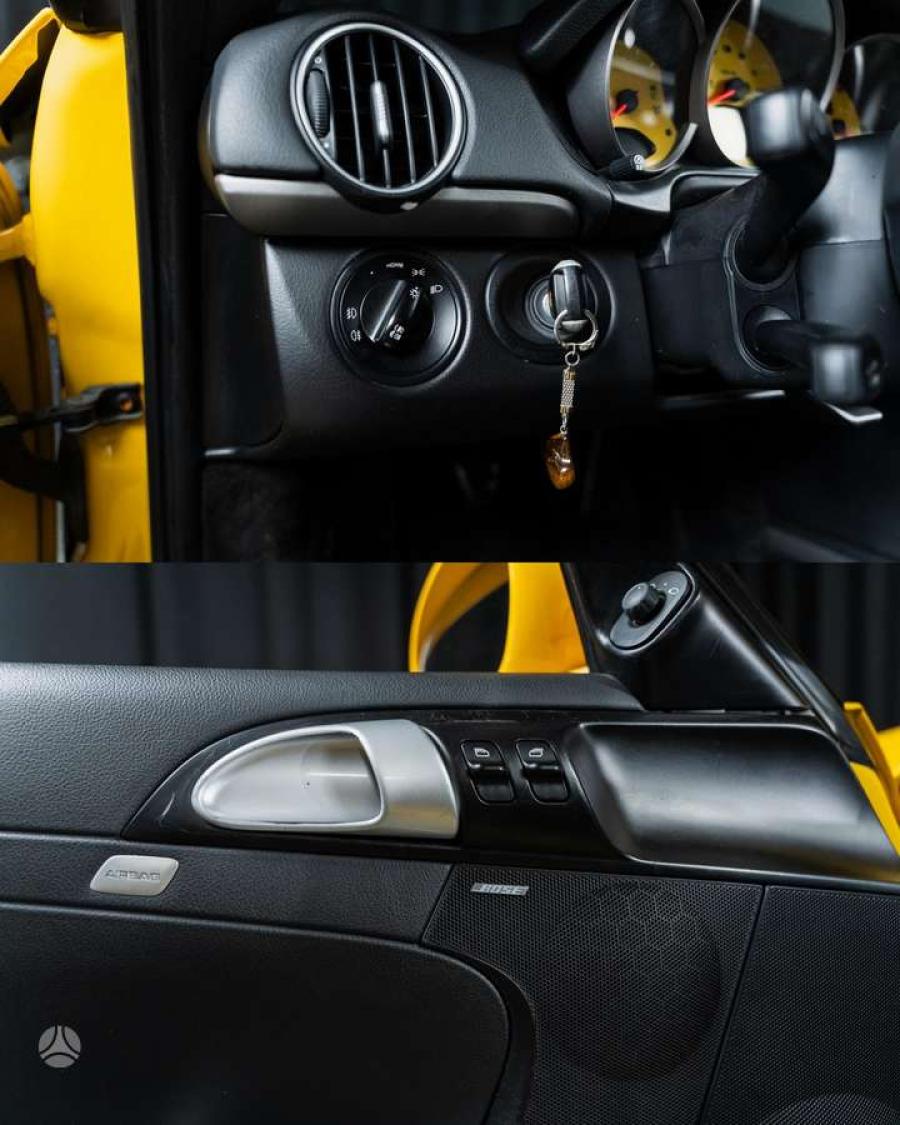 Dzeltens Porsche Boxster 2008 Viļņa, ar dzinēja tilpumu 2.69 L un nobraukumu 164 tūkst. km par 24500 €, foto 21 vietnē AUTOMOTO.COM.LV