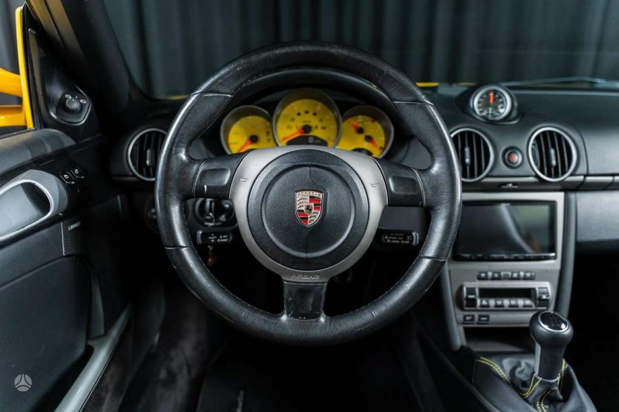 Dzeltens Porsche Boxster 2008 Viļņa, ar dzinēja tilpumu 2.69 L un nobraukumu 164 tūkst. km par 24500 €, foto 24 vietnē AUTOMOTO.COM.LV