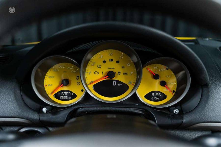 Dzeltens Porsche Boxster 2008 Viļņa, ar dzinēja tilpumu 2.69 L un nobraukumu 164 tūkst. km par 24500 €, foto 25 vietnē AUTOMOTO.COM.LV