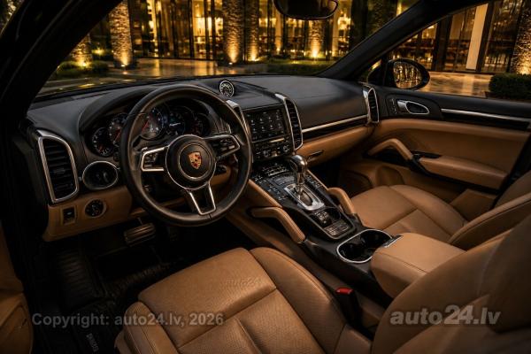 Melns Porsche Cayenne 2017 Tallina, ar dzinēja tilpumu 3.00 L un nobraukumu 168 tūkst. km par 34500 €, foto 7 vietnē AUTOMOTO.COM.LV