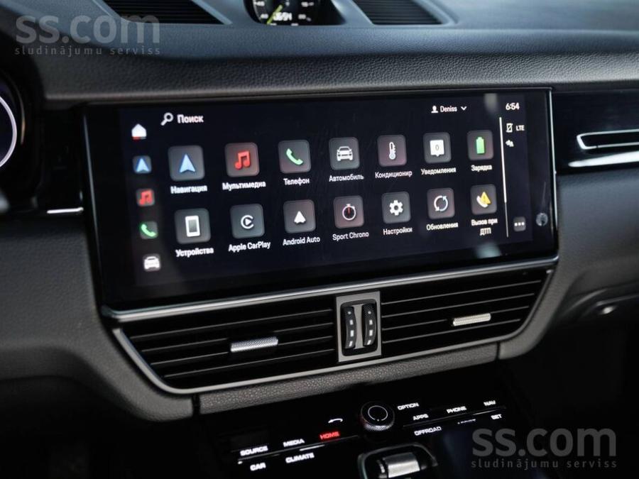 Black Porsche Cayenne 2022 in Riga, with an engine capacity of 3.00 L and mileage of 107 thousand km for 57900 €, photo 25 on AUTOMOTO.COM.LV