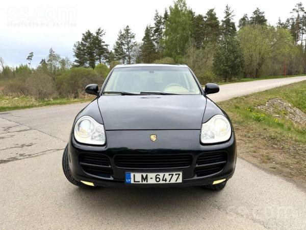 Melns Porsche Cayenne 2004 Jēkabpils, ar dzinēja tilpumu 4.40 L un nobraukumu 336 tūkst. km par 6000 €, foto 2 vietnē AUTOMOTO.COM.LV