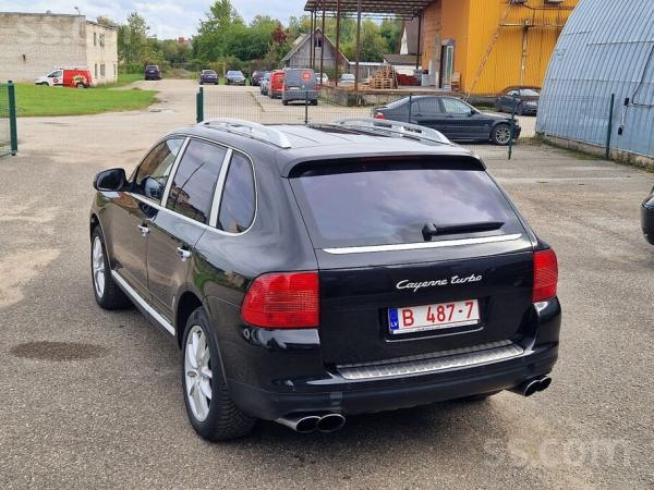 Черный Порше Каен 2004 в Валмиера, объемом двигателя 4.50 л и пробегом 269 тыс. км за 7770 €, фото 7 на AUTOMOTO.COM.LV